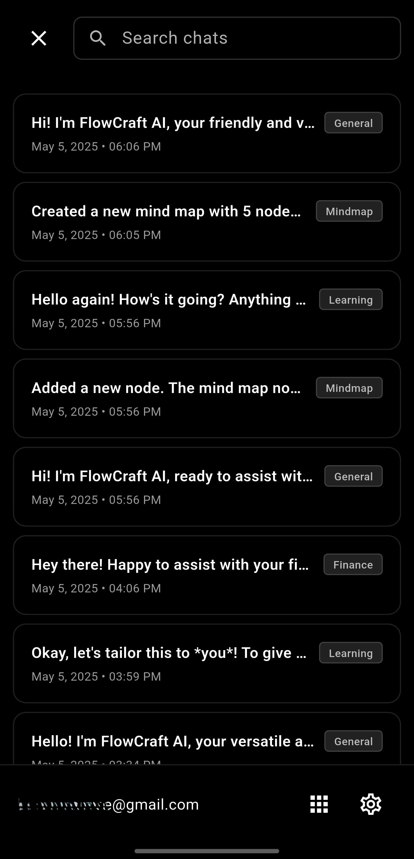 Flowcraft AI - Specialized AI Modes
